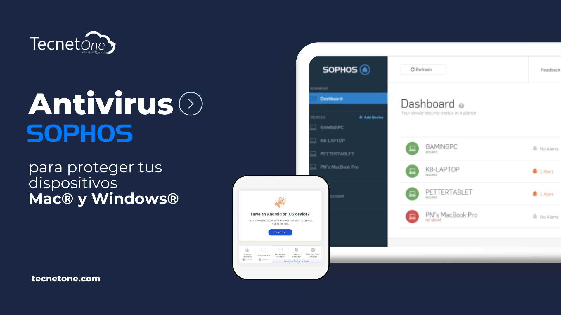 Antivirus Sophos - Tecnetone